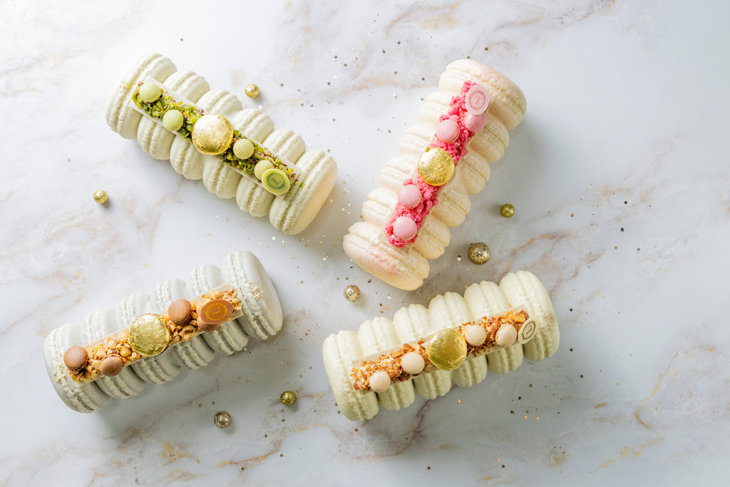 Bûche de Noël Chocolat Noisette | La Maison Ladurée